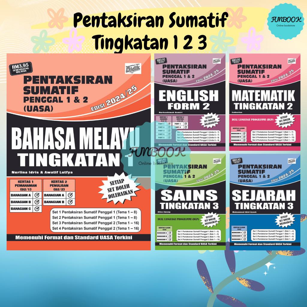 [FUNBOOK] Buku Latihan Pentaksiran Sumatif Penggal 1 & 2 UASA KSSM ...