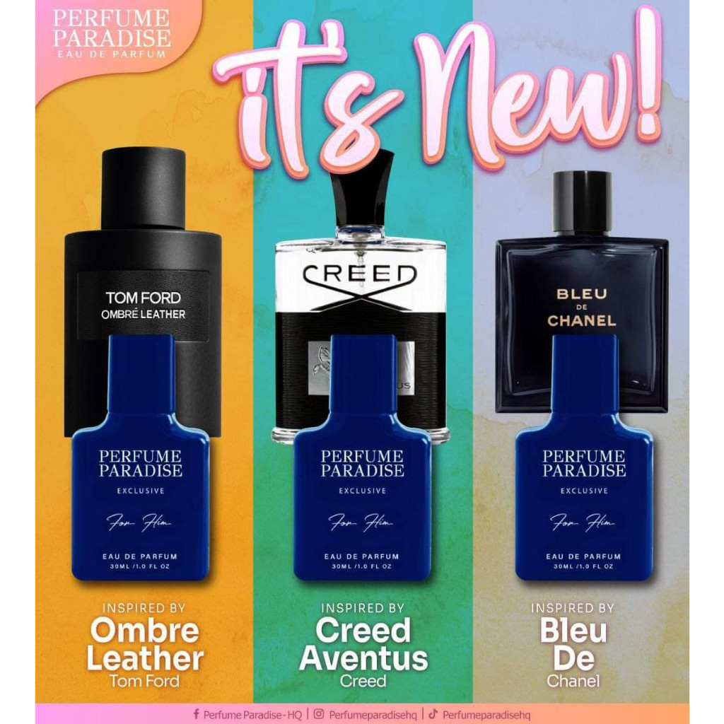 PERFUME PARADISE EXCLUSIVE 30ML FOR HIM | Shopee Malaysia