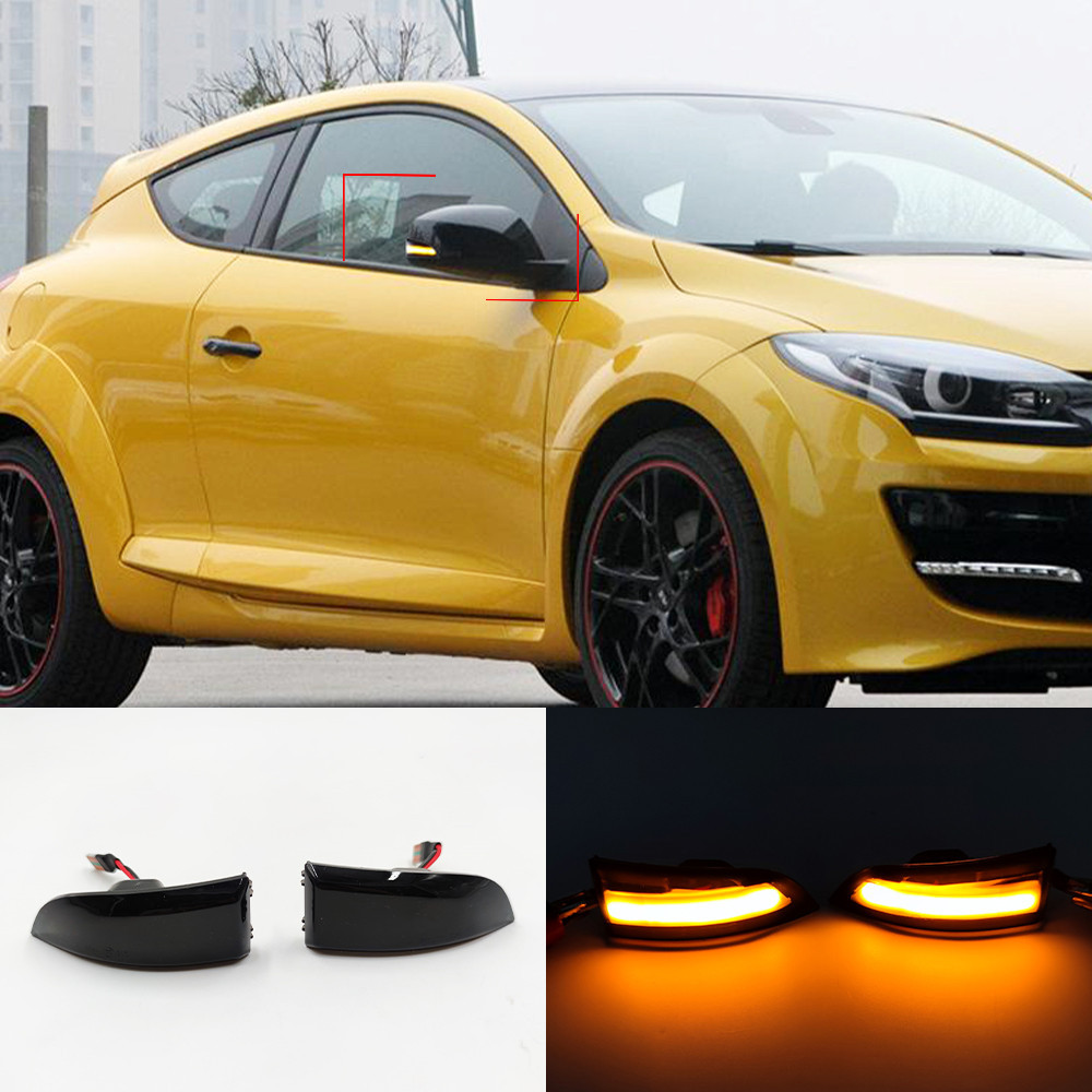 Grand Scenic III Fluence Latitude Dynamic Turn Signal LED Blinker Side ...