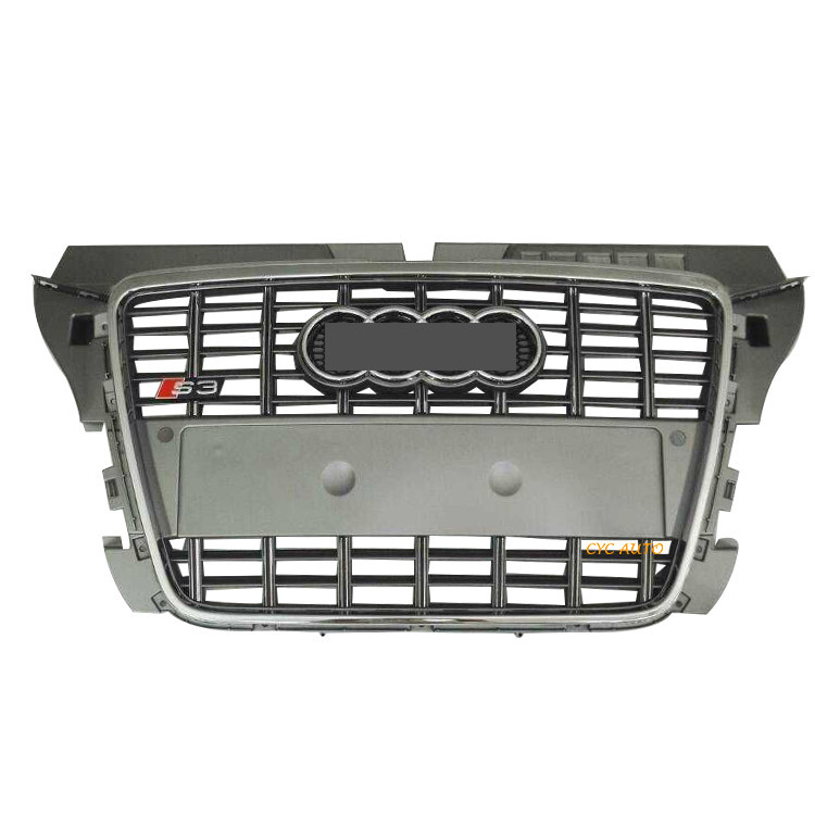 A3 facelift S3 Honeycomb Grill mesh front bumper grille For Audi A3 S3 ...