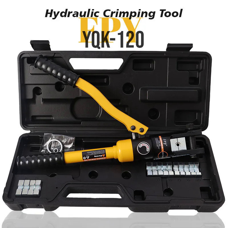 Hydraulic Crimping Tool YQK-120 with Crimping Range from 10-120MM2 ... Hydraulic Crimping Tool YQK-120 with Crimping Range from 10-120MM2 ...