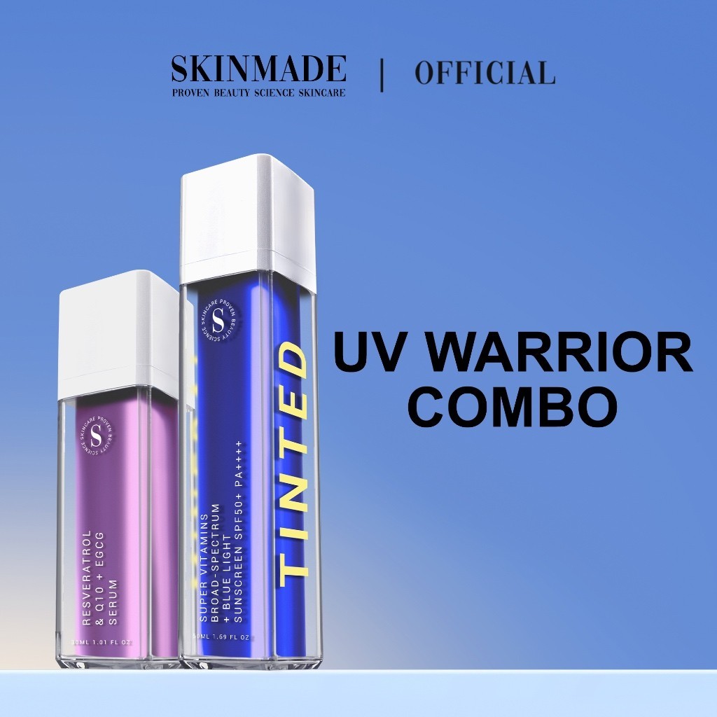 SKINMADE UV Warrior Combo - Super Vitamins Broad-Spectrum + Blue Light ...