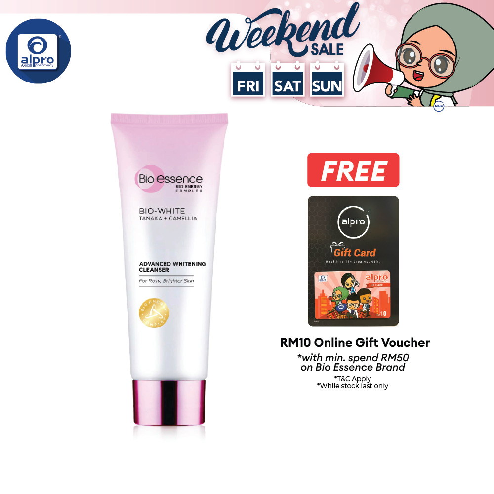 Bio- Essence Bio-White Advanced Whitening Cleanser (100g) | Shopee Malaysia