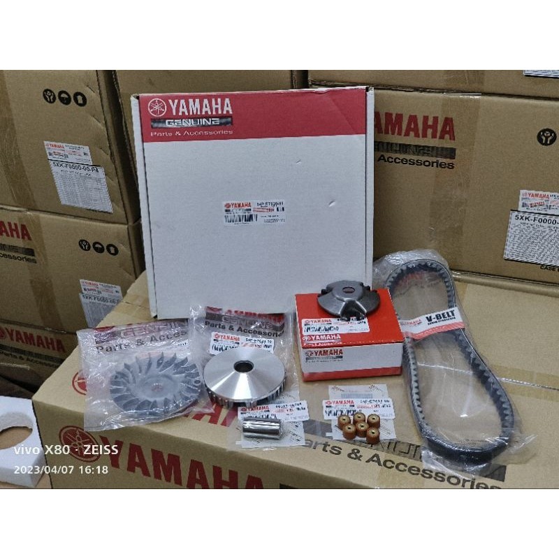 YAMAHA EGO NOUVO NOUVO S FRONT PULLY SET DEPAN PULLY SET FACE MOVE ...