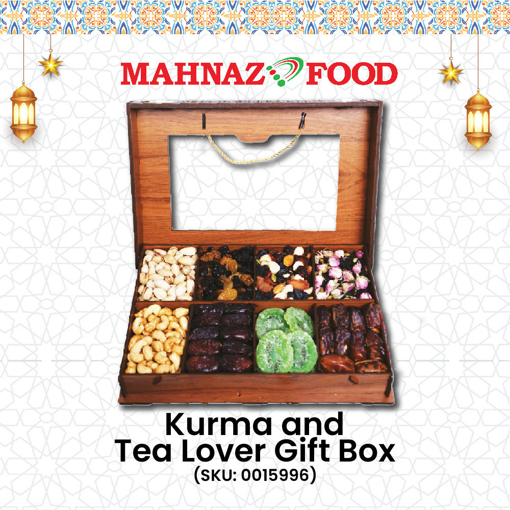 MAHNAZ FOOD Kurma & Tea Lover Gift Box Set | Shopee Malaysia