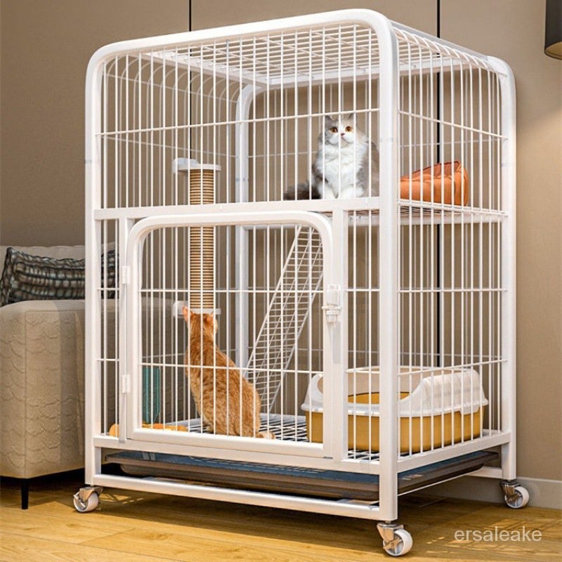 Hy 6 Cat Cage Home Indoor Assembly Free Space Super Large Villa With