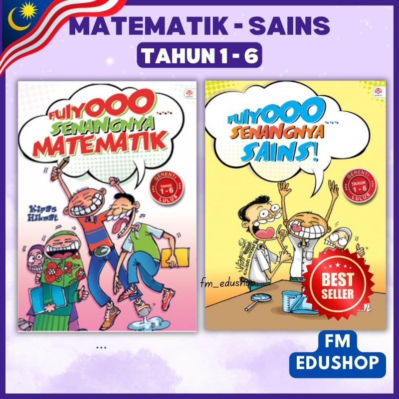 Buku Rujukan Matematik & Sains Tahun 1-6 : Fuiyooo Senangnya Matematik Sains Tahun Kipas Hikmat ...