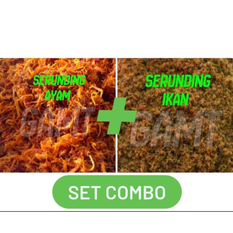 RAJA SERUNDING COMBO AYAM 500g/IKAN 500g | Shopee Malaysia