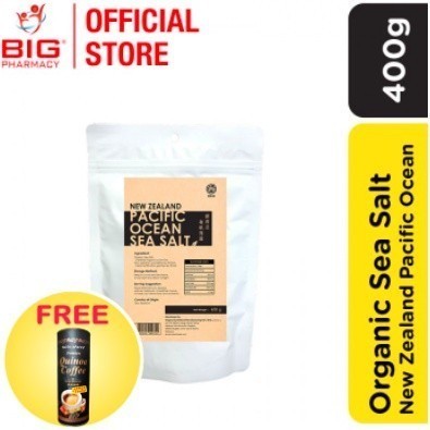 Original Earthfood New Zealand Pacific Ocean Organic Sea Salt 400gm ...