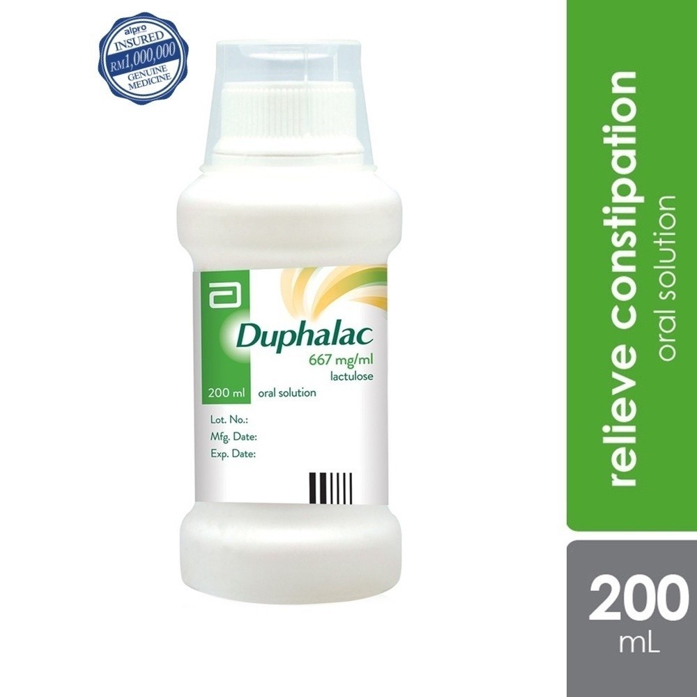 Abbott Duphalac Syrup 200ml | Relieve Constipation [Exp Date: 03/2025 ...