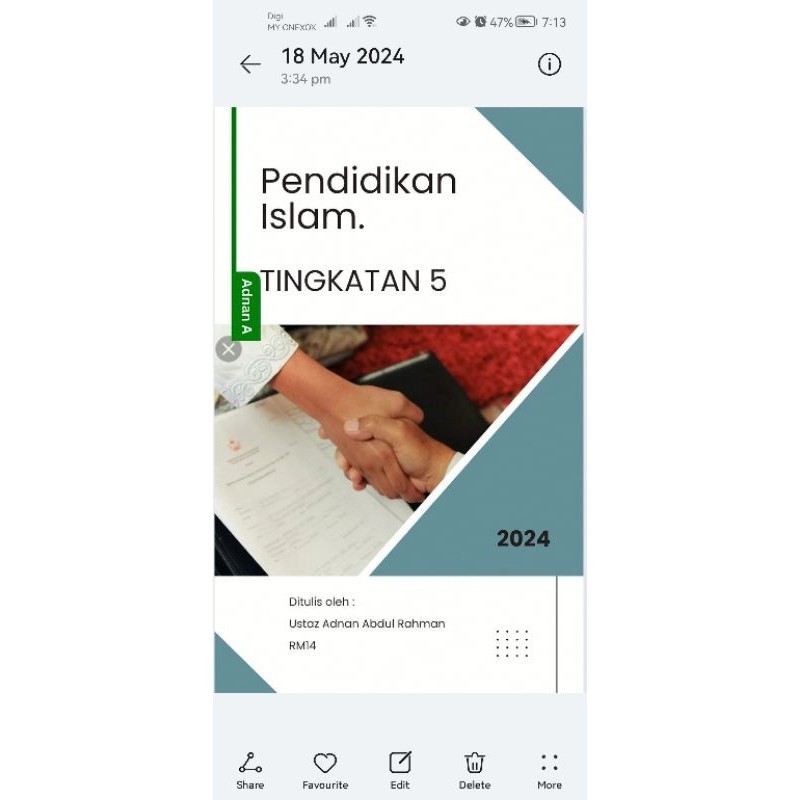 BUKU PENDIDIKAN ISLAM TINGKATAN 5 | Shopee Malaysia