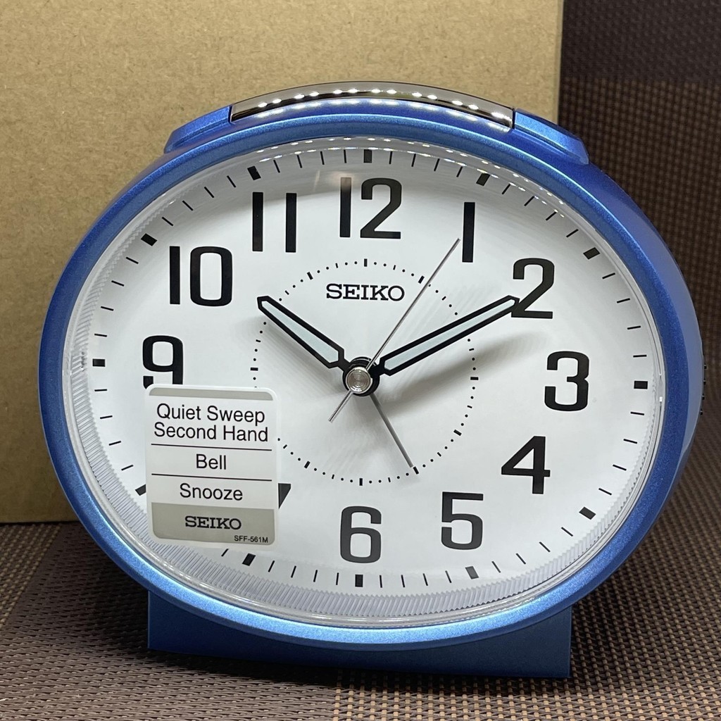 Seiko Silent Sweep Alarm Clock _ Seiko Watches For Kids – RVZQ