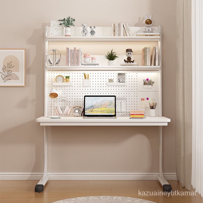 【TikTok】#Desk Bookshelf Adjustable Integrated Desktop Computer Desk ...