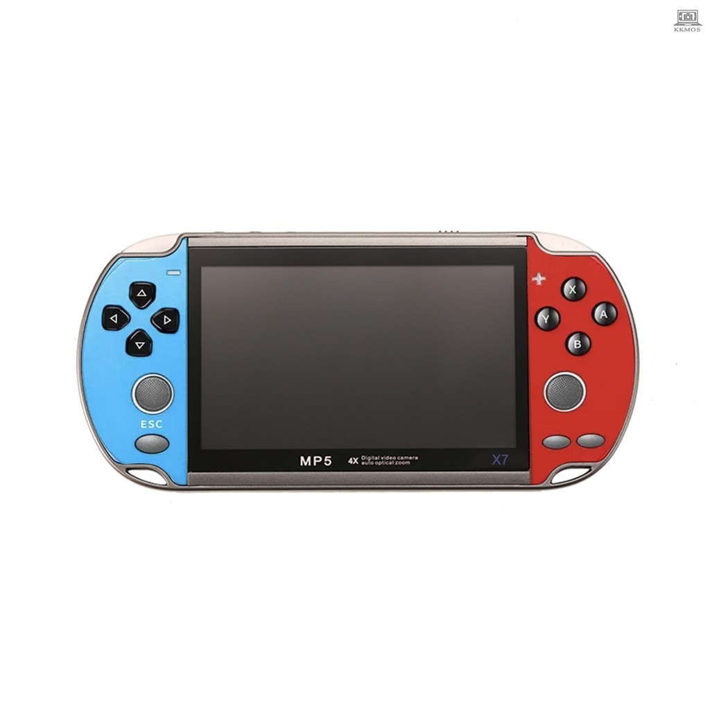X7 4.3 Inch Video Game Console Handheld Game Players Double Rocker 8GB Memory Built in 1000 ...
