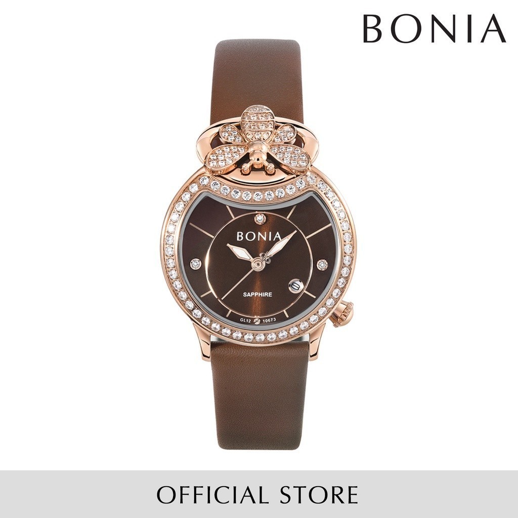 Bonia Bee Women Watch Elegance Watch & Jewellery Set BNB10673-2542S ...