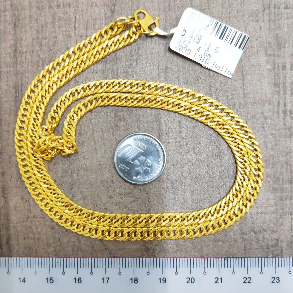 Emas916, R. Leher Hollow Lipan Crki Ghu S Kait2 0.5 cm Kt 2099 P N SoldOut | Shopee Malaysia