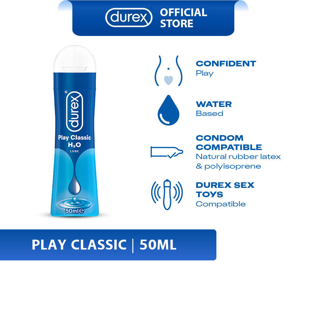 Durex Play Classic Lube Lubricant Gel 50ml Shopee Malaysia