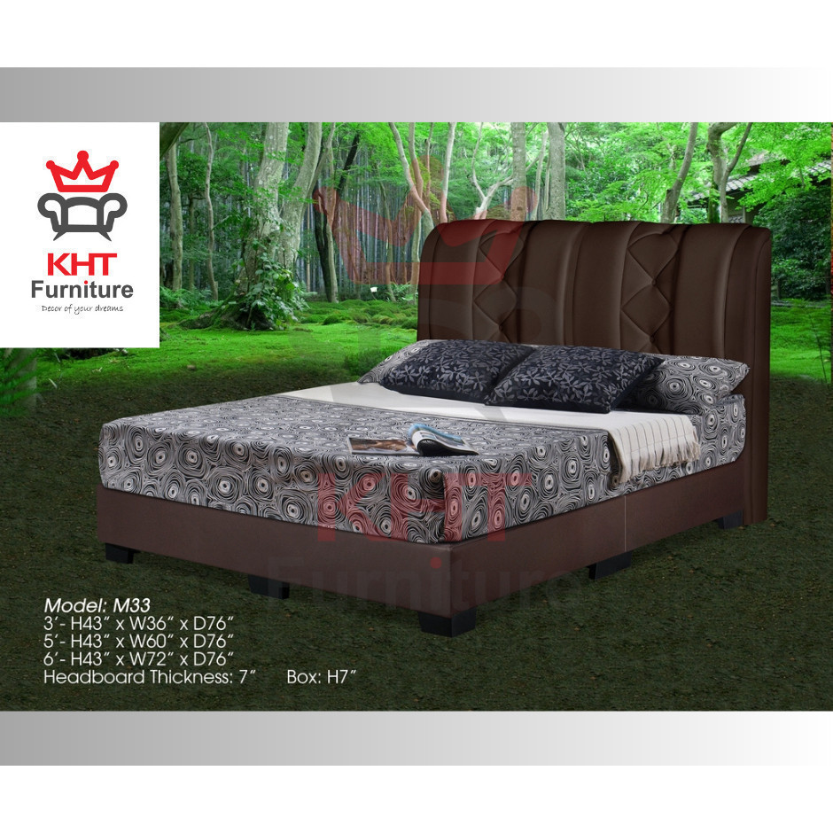 (KL & Selangor) Divan Bed Frame headboard Rangka & Papan Kepala Katil ...