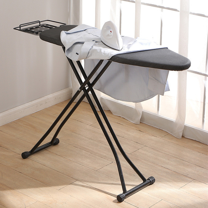 ST& Black Folding Ironing Board Home Standing Ironing Board Iron Base ...
