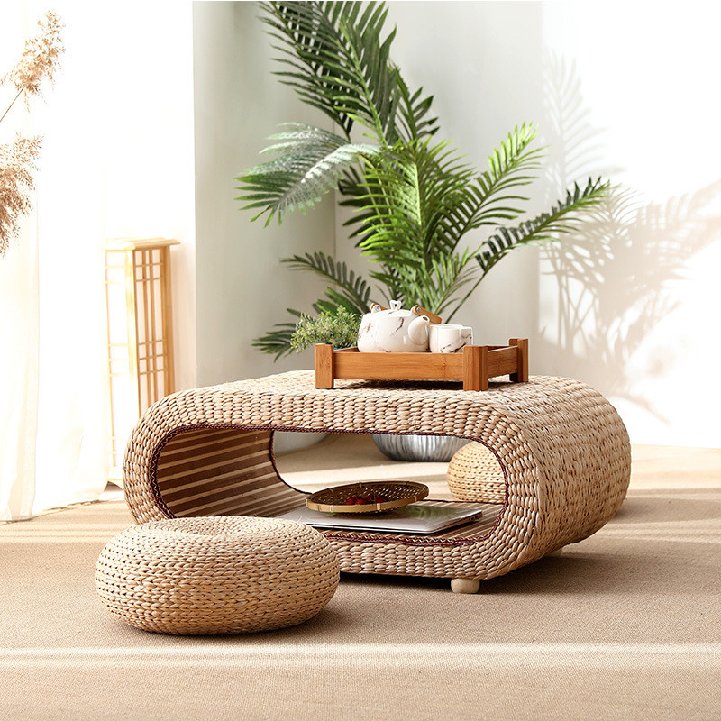 Simple Deck Tatami Tea Table Bay Window Table Kang Table Small Coffee ...