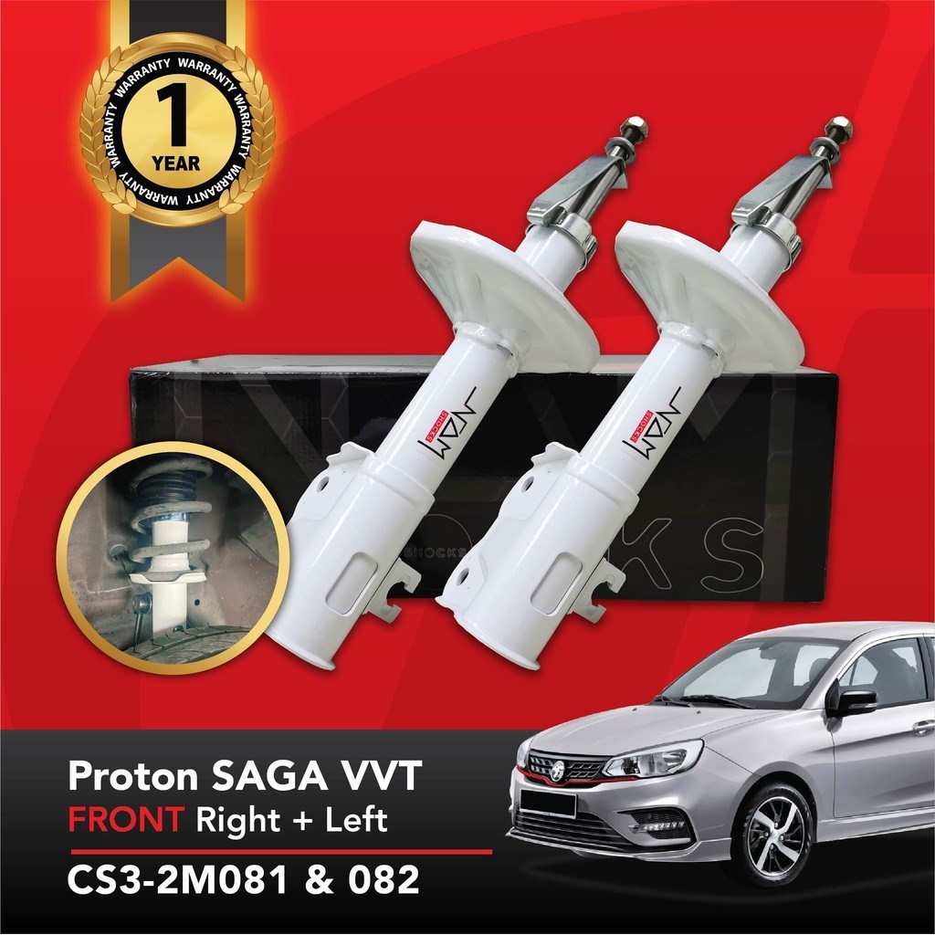 Proton SAGA VVT MC1 MC2 Nam Shocks Absorber Heavy Duty (FRONT & REAR ...