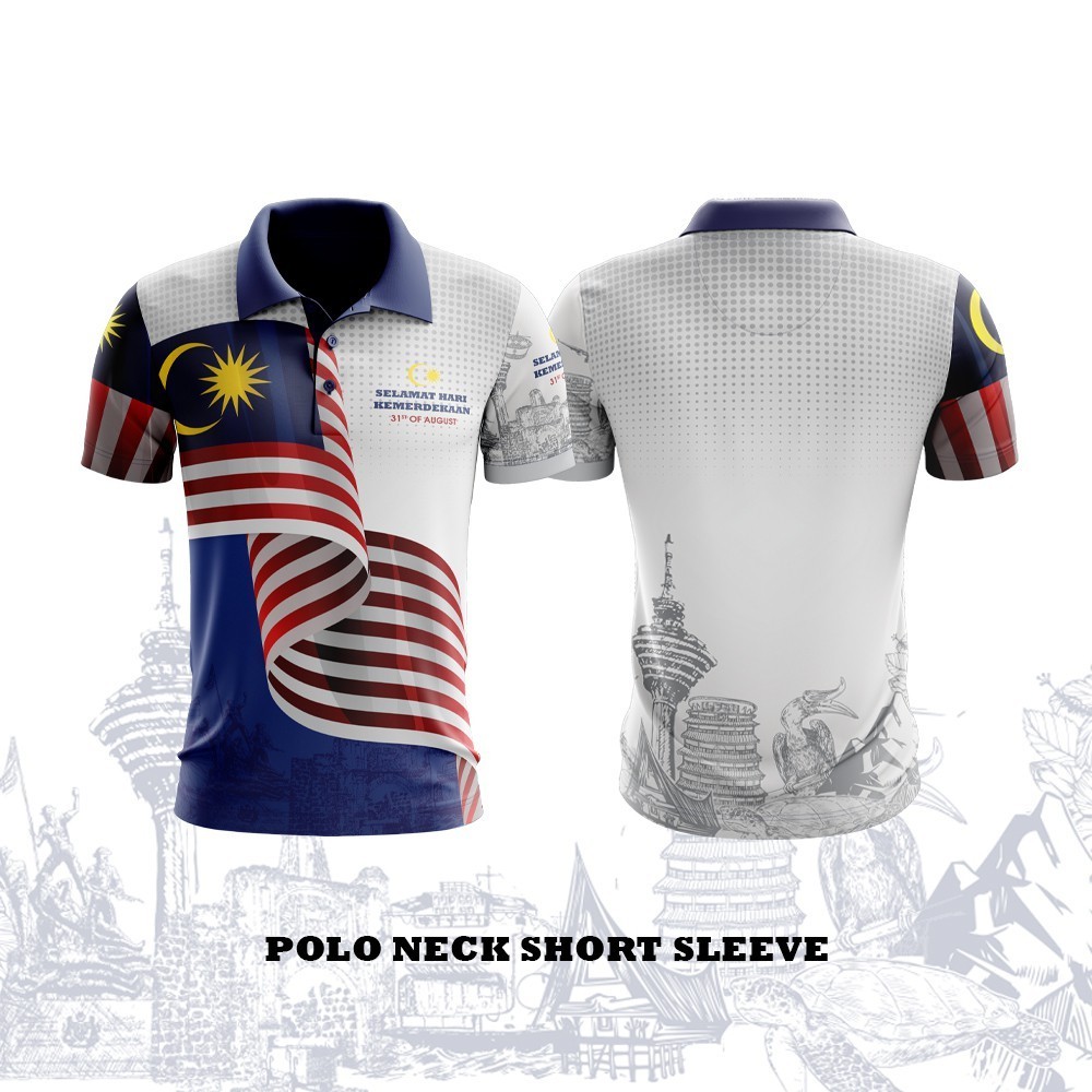 🔥READY STOCK MALAYSIA🔥Axellent Hari Kemerdekaan Merdeka Tshirt Jersey ...