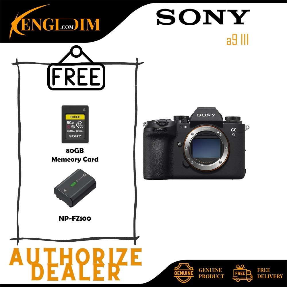 Sony A9 III / A9III / A9M3 Mirrorless Camera | Shopee Malaysia
