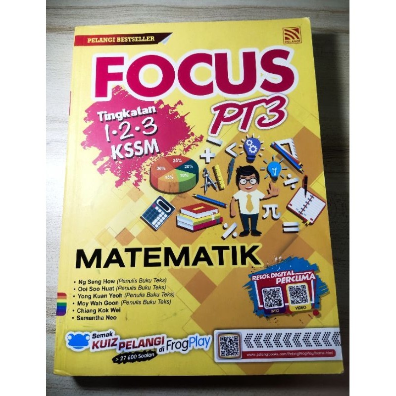 BUKU RUJUKAN FOCUS PT3 KSSM BAHASA MELAYU ENGLISH MATEMATIK SAINS | Shopee Malaysia