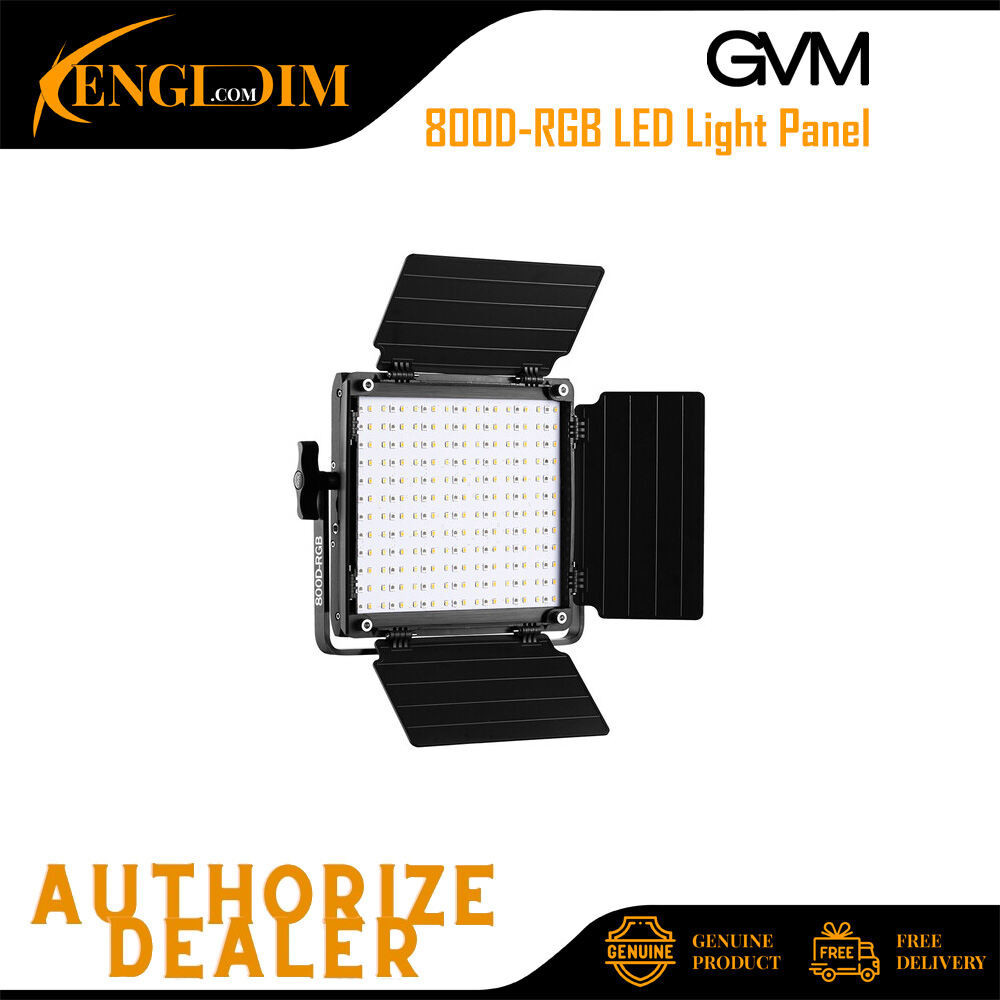 GVM 800D-RGB LED Light Panel | Shopee Malaysia