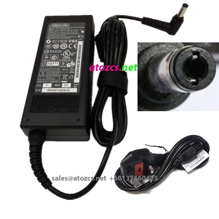 Asus A550C A550L A550 F402C X56 X56A A450J A450L a555l pengecas laptop ...