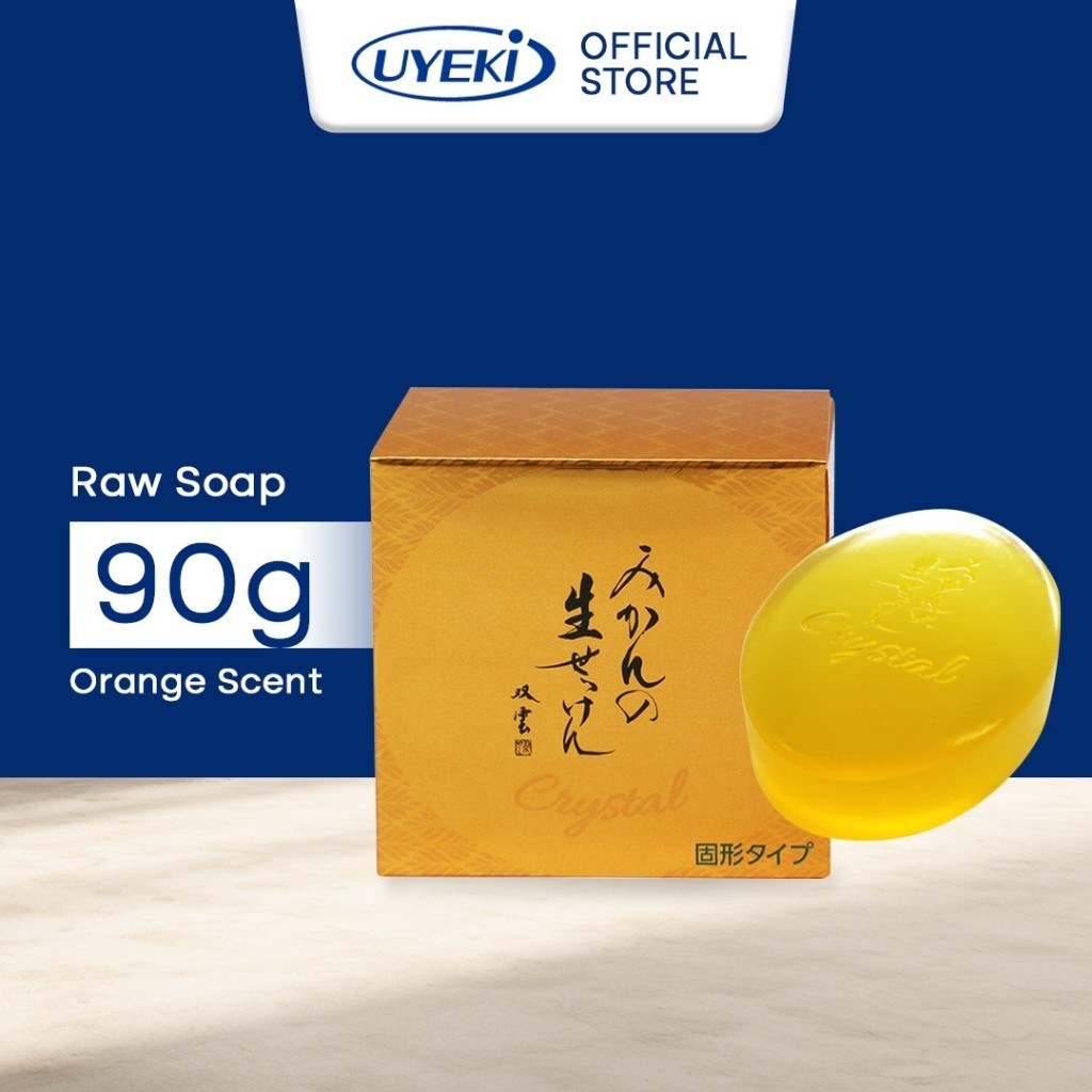 UYEKI Mandarin Orange Bubble Facial Cleansing Soap Solid Type (90g ...