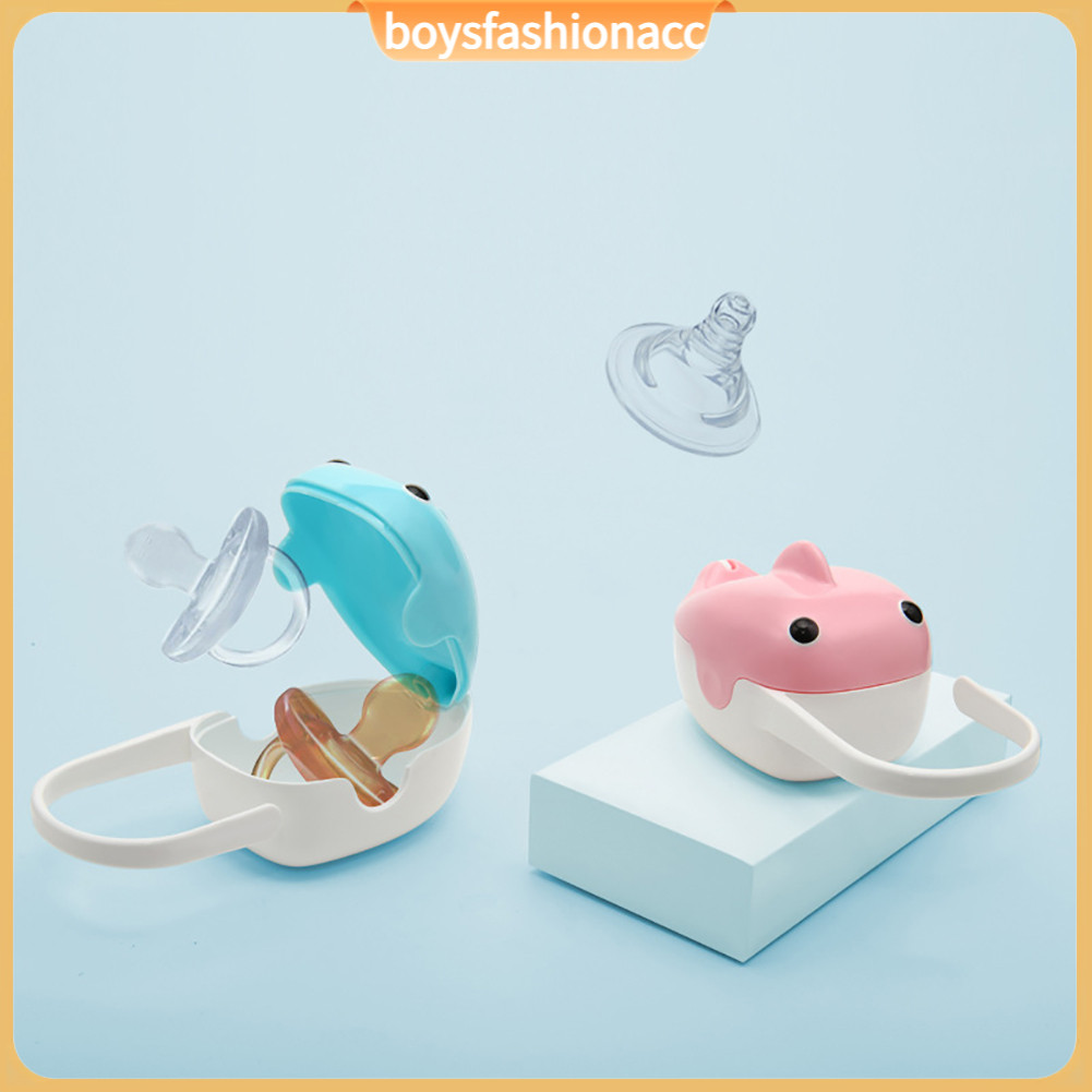 BF Portable Whale Design Baby Care Pacifier Holder Storage Case Infant ...