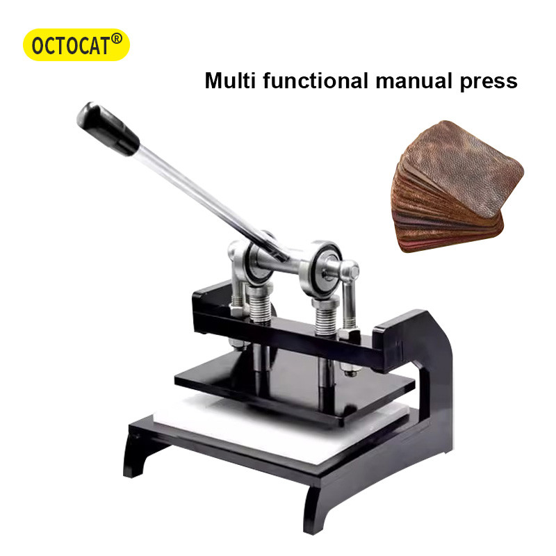 JPC Hand Leather Cutting Machine Single/Double Wheel Photo Paper PVC ...