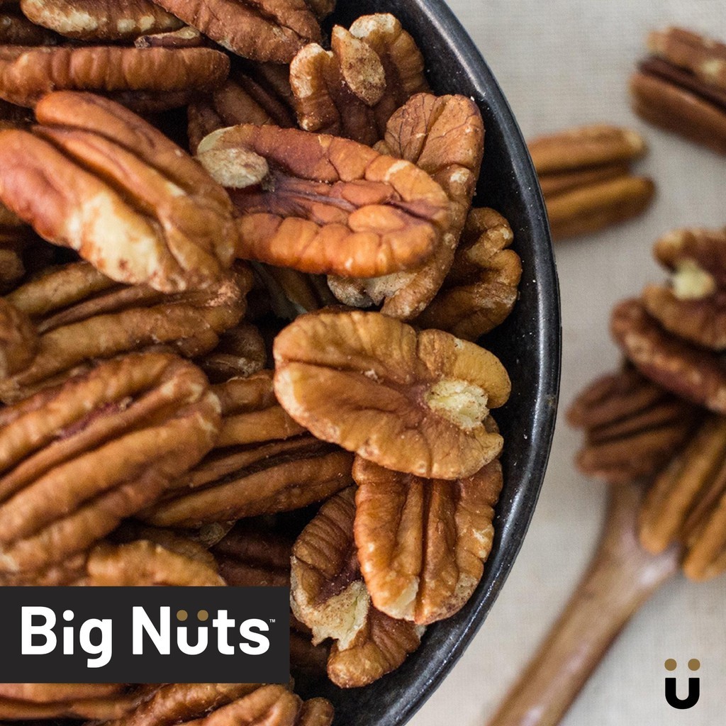Big Nuts USA Raw Pecan (Not Roasted) (500g / 1kg) / USA Kacang Pecan ...
