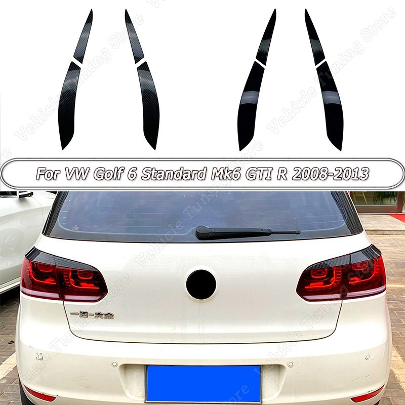 Car Rear Headlight Eyebrows Eyelid Lids Lamp Cover Sticker Body Kits ...