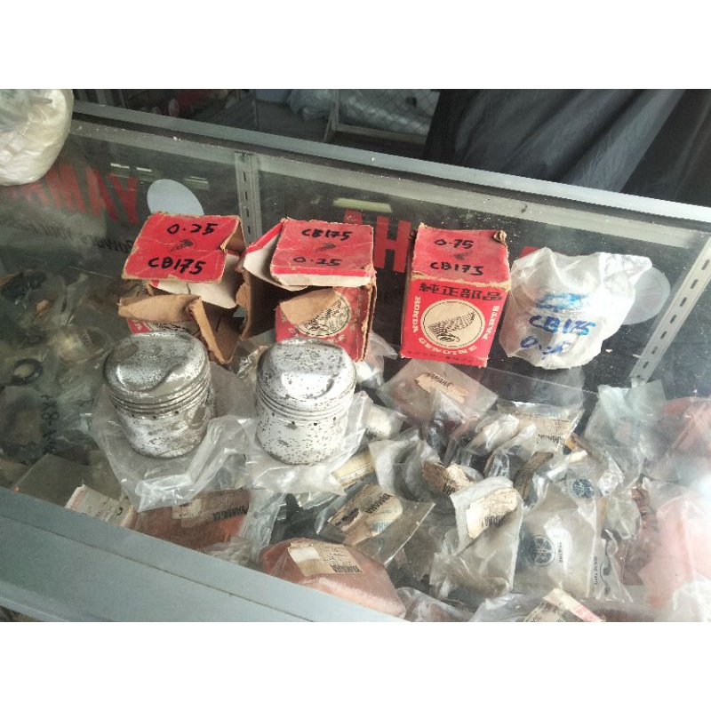 piston honda cb175 original nos | Shopee Malaysia