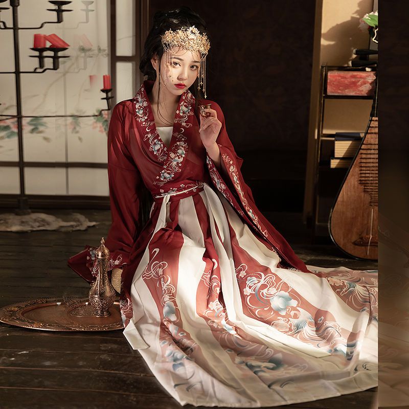 Super Fairy l Big Sleeve Hanfu Suit Women Chinese Hanfu Dress Summer ...