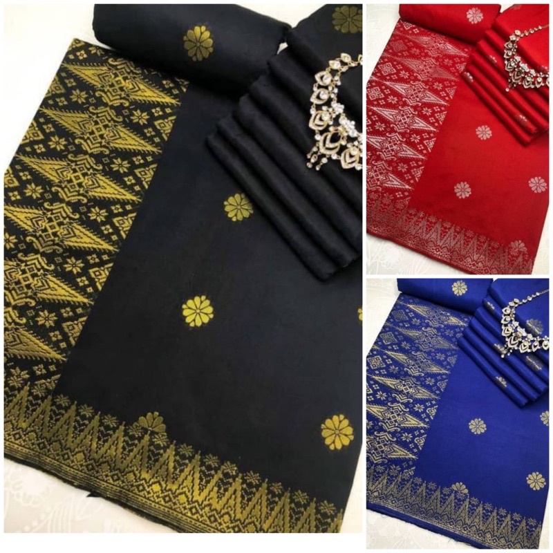 Songket Tabur, Kain Somgket Bunga Tabur 🌹Ready Stok🌹Tenun Asli | Shopee ...
