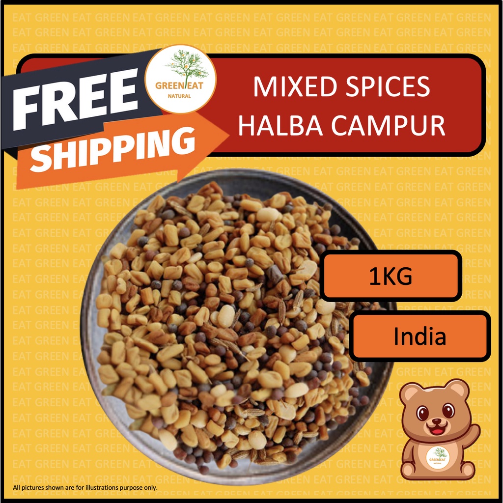 Halba Campur / Mixed of Spices 1kg | Shopee Malaysia