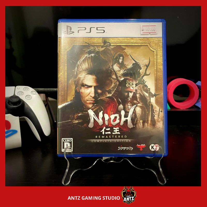 USED GAME NIOH REMASTERED PS5 GAME PLAYSTATION 5 GAME | Shopee Malaysia
