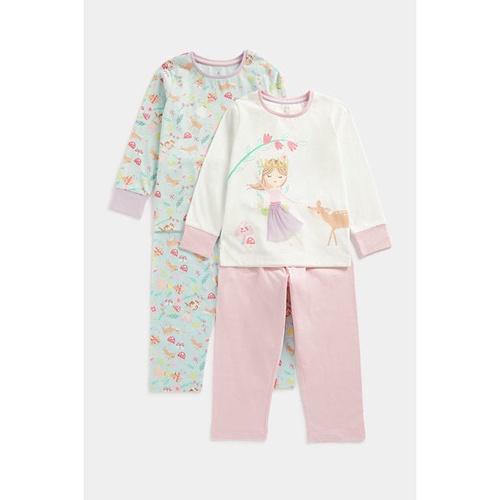Mothercare Princess Pyjamas - 2 Pack | Shopee Malaysia