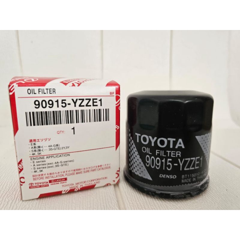 OIL FILTER 90915YZZE1 TOYOTA CAMRY/ALTIS/VIOS/AVANZA/UNSER/YARIS ...