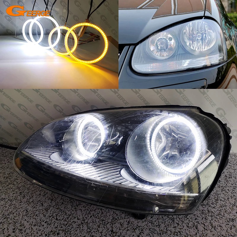 Geerge For Volkswagen VW Golf V 5 MK5 Rabbit Jetta GTI R32 Ultra Bright ...