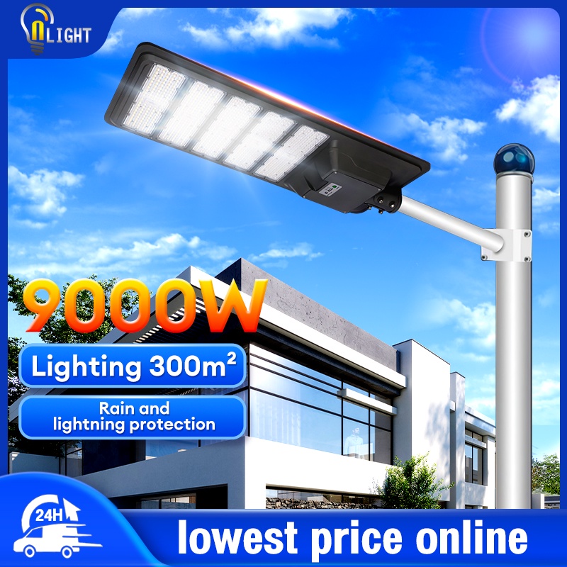 Street Solar Light 40000W Lampu Solar Outdoor Waterproof Lampu Jalan ...