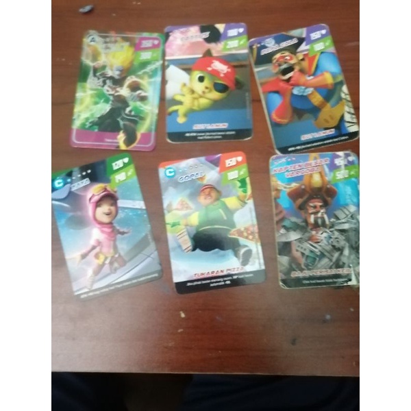 kad boboiboy galaxy secon hand | Shopee Malaysia