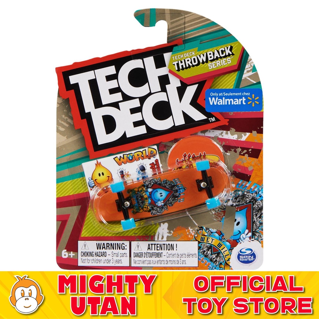 [Original] Tech Deck Single Pack Fingerboard Throwback Series Walmart ...