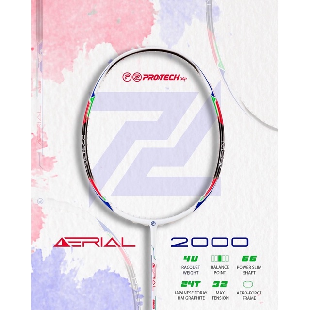 Protech Aerial 2000 Aerial Series Badminton Racket | Shopee Malaysia