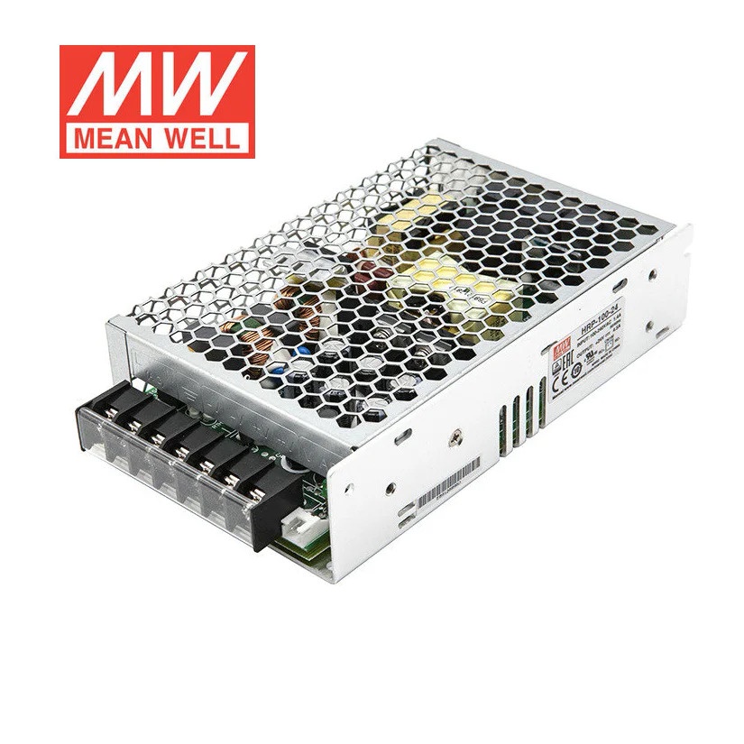 MEAN WELL HRP-100-24 100W 24V Switching Power Supply 110V/220V AC to 24V DC 4.5A 108W Meanwell ...