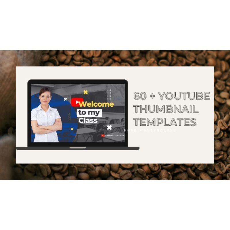 60+ YOUTUBE THUMBNAIL TEMPLETE ( FREEBIS BIOLINL DAN CANVA TOOLS ...