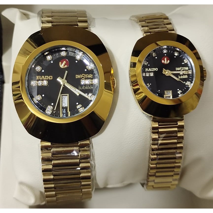 COUPLE WATCH AUTOMATIC DAY/DATE FUNTION (NEW STOCK) | Shopee Malaysia